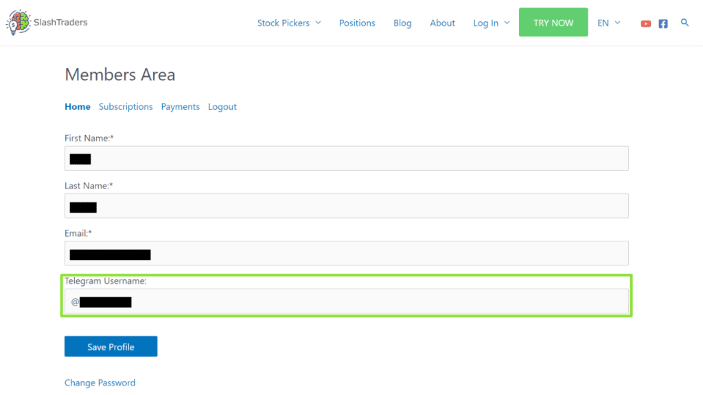 How to Setup Your Telegram Username? Get Real-Time Trade Alerts ...